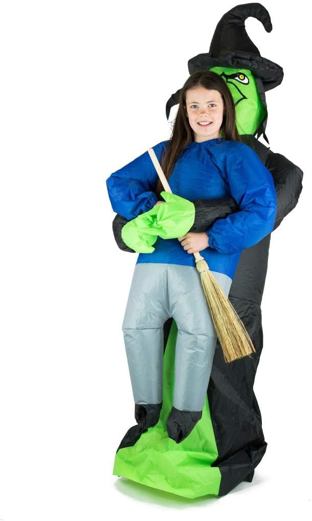 Bodysocks® Inflatable Witch Lift You Up Costume (Kids) - BigaMart