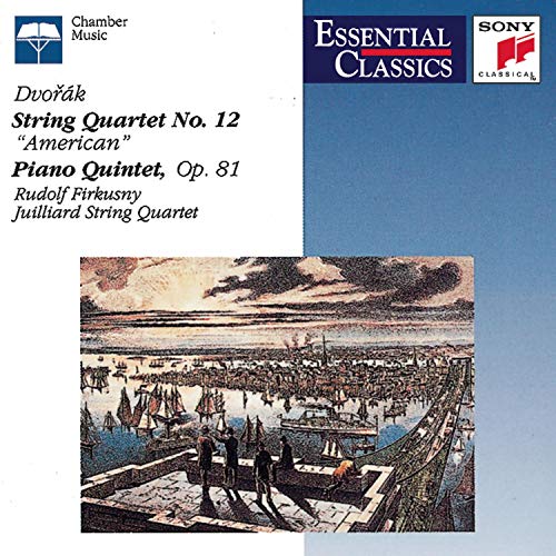 Dvorak: String Quartet, No. 12: American / Piano Quintet, Op.81 (Essential Classics) | Amazon ...