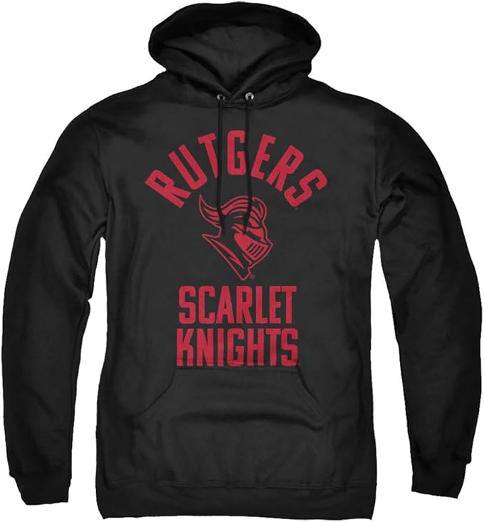 Rutgers University Official Large One Color Unisex Adult Pull-Over ...