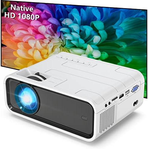 Native 1920 x 1080P Projector Full HD Home Cinema Projector Led ...