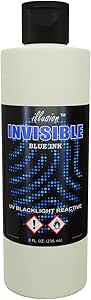 Amazon.com: UV Reactive Black Light Invisible Ink (8 Fl Oz) - Blue