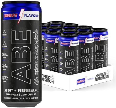 Applied Nutrition ABE Pre Workout Cans - All Black Everything Energy ...