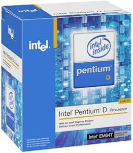 Amazon.com: Intel Pentium D 805 Dual Core Processor 2.66GHZ 533FSB ...
