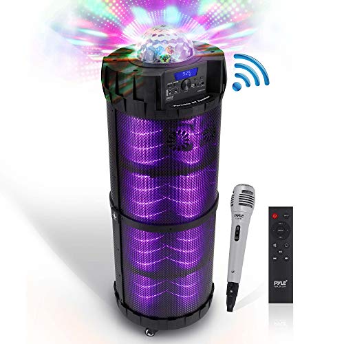 Pyle PBMSPG290 Outdoor Wireless Boombox Stereo System - 800W Portable ...