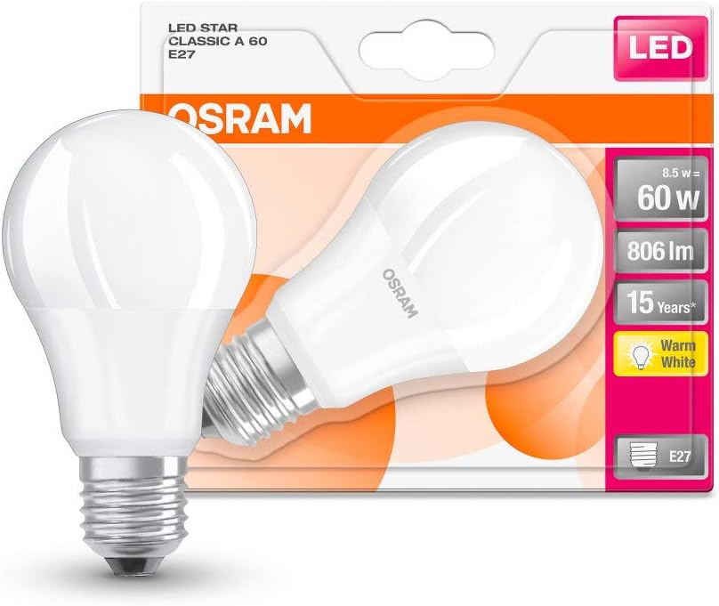 OSRAM LED STAR CLASSIC A / LED lamp, classic bulb shape, with screw ...