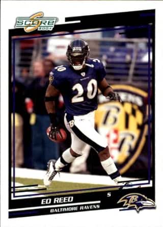 Amazon.com: 2004 Score #29 Ed Reed NFL Football Trading Card ...
