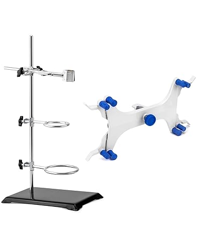 QWORK Laboratory Retort Support Stand for Titration Extraction and ...