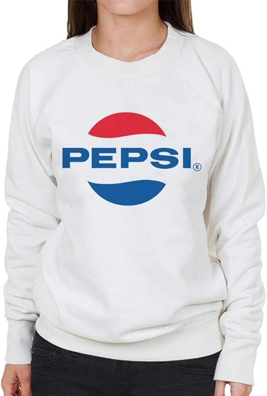 Pepsi 1960s Logo Women's Sweatshirt : Amazon.co.uk: Clothing