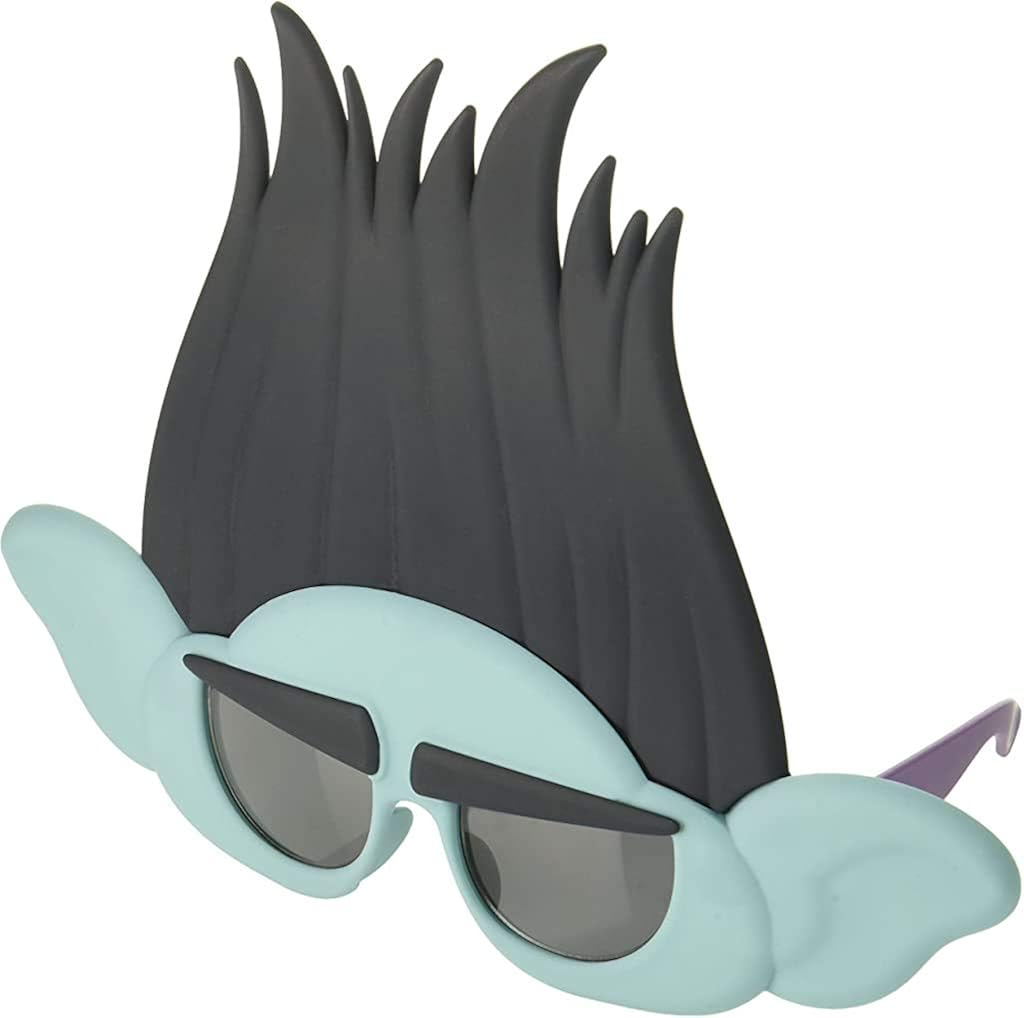 Amazon.com: Costume Sunglasses Trolls Branch Sun-Staches Party Favors ...