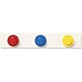 Amazon.com: Lego Wall Hanger Rack - Coat Rack with 3 Hooks for Hanging ...