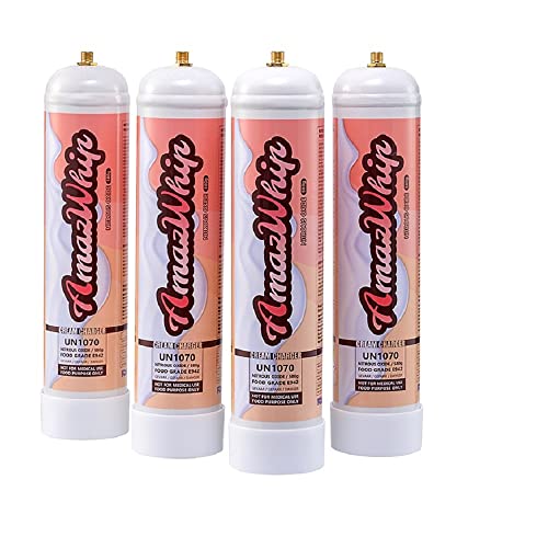 AmazWhip 580g nitrous oxide whipped cream charger original flavor cream ...