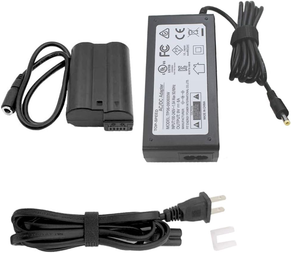 Amazon.com : TOP-SPEED EP-5B EH-5 Plus AC Power Adapter DC Coupler ...