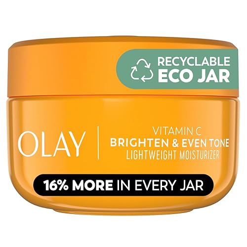 Olay Vitamin C Face Moisturizer, Bright & Even Lightweight Cream for ...