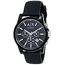 Amazon.com: Armani Exchange Men's AX1326 Black Silicone Watch: Watches