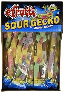 Amazon.com : Gummi Sour Gecko Candy 40ct : Lizard Candy : Grocery ...