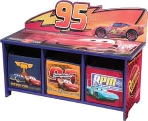 Amazon.com: Disney Pixar Cars 3 Bin Toy Box Organizer by Delta: Kitchen ...
