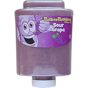 Amazon.com : Sour Grape Pucker Powder Candy Art - 9.5 Oz Bottle ...