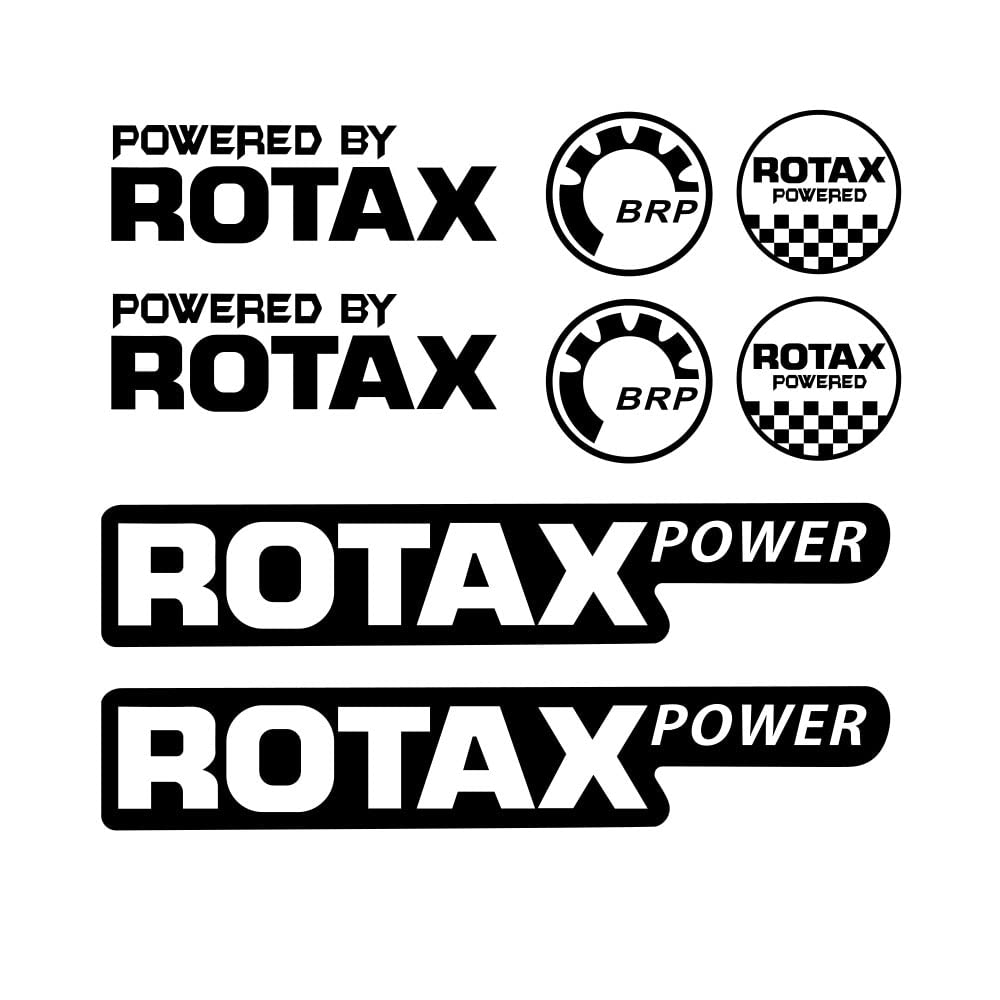 Mua for ROTAX POWERED BOMBARDIER seadoo jetski quad kart stickers ...