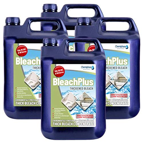 Bleach+ - Industrial Thick Bleach 20 litres (4 x 5 litres): Amazon.co ...