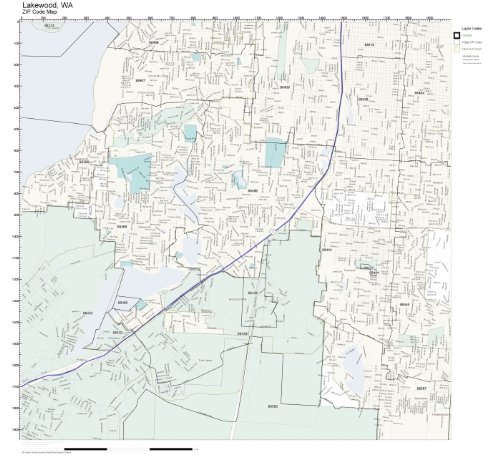 Lakewood Ca Zip Code Map - United States Map