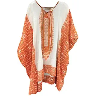 Bohemian kaftan: Boho Beach Kaftan Cover Up Dress