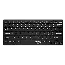 (Renewed) Quantum QHM7307 Mini Spill-Resistant USB Wired Slim Keyboard ...