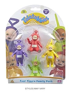 Teletubbies Family Figure (Pack of 4, Multi-Colour): Amazon.co.uk: Toys ...