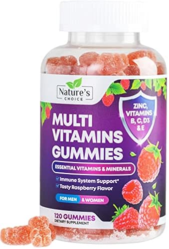 Multivitamin Gummies for Adults Immune Support Supplement - Natural ...