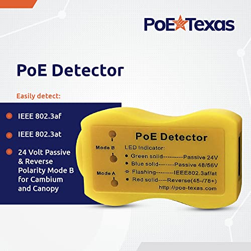PoE Detector & PoE Tester (Gen2.5) Tool Kit - Detect Power On The ...