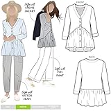 Amazon.com: Style Arc Sewing Pattern - Daisy Designer Tunic (Sizes 18 ...