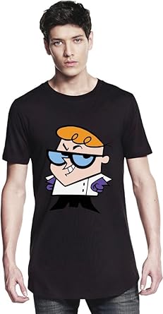 Dexter's laboratory character Long T-shirt X-Large: Amazon.ca: Clothing ...