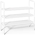 Amazon.com: Sakugi Shoe Rack with Non-Woven Fabric - 3-Tier Shoe ...