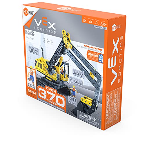 HEXBUG VEX Robotics Excavator, Buildable Construction Toy, Gift for ...
