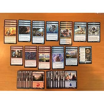 Amazon.com: Elite Red Blue Wizard Deck - Modern Legal - Custom Built ...