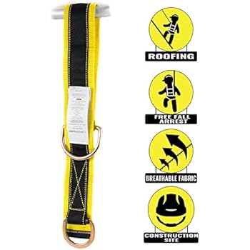 Guardian Fall Protection 10715 4-Foot Loop and D-Ring End Concrete ...