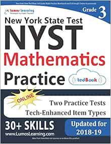 New York State Test Prep: 3rd Grade Math Practice Workbook and Full ...