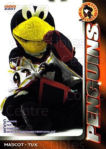 Amazon.com: (CI) Mascot Hockey Card 2000-01 Wilkes-Barre Scranton ...