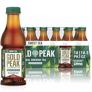 Amazon.com : Gold Peak Naturally Sweet Real Brewed Tea, Picked for Peak ...