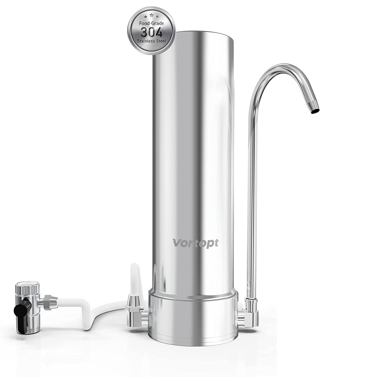 Vortopt F7 Countertop Water Filter System,Rapid Flow,12 Months or 8000 ...