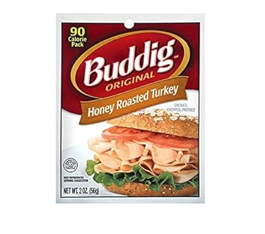 Carl Buddig, Thin Honey Roasted Turkey, 2 oz: Amazon.com: Grocery ...