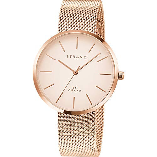 Buy Strand By Obaku Sunset Analog Pink Dial Women's Watch-S700LXVVMV at ...