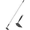 Amazon.com : YEELOR Garden Hoe, Long Handle Hoe Garden Tool with Non ...