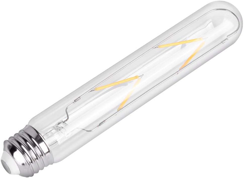 60 Watt Equivalent Dimmable Tubular Led Bulbs with Standard Base E26 ...