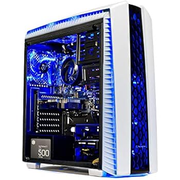 Amazon.com: SkyTech Beast Gaming Computer Desktop PC - Ryzen 2 2700X 3 ...
