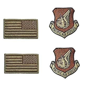 Amazon.com: US Air Force Pacific Air Forces OCP Spice Brown Patch and ...