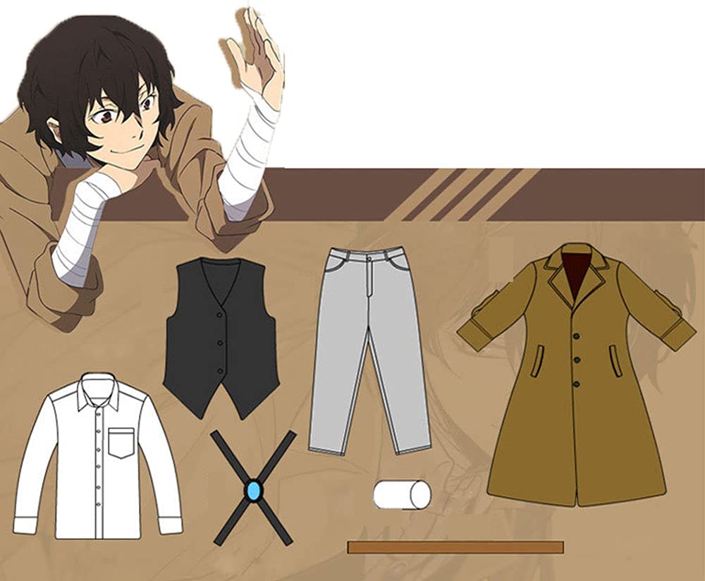 Mua Bungo Stray Dogs Cosplay Costume, Nakaya Nakahara Taiji, Costume ...