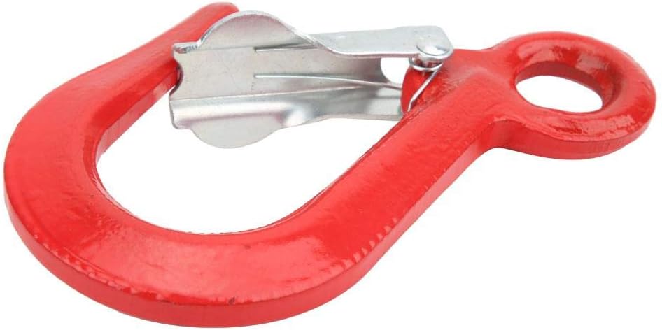 5000Lbs Alloy Steel Lifting Hook with Latch Crane Hoist Rigging Hook ...