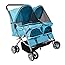 Amazon.com : Kittywalk Double Decker Pet Stroller, Green : Pet Carrier ...