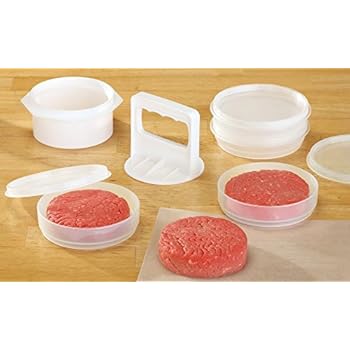 Amazon.com : Tupperware Hamburger Press Freezer Storage Container (7 ...