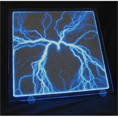 Plasma Luminglas 12" Disk Light Square BLUE: Amazon.ca: Electronics